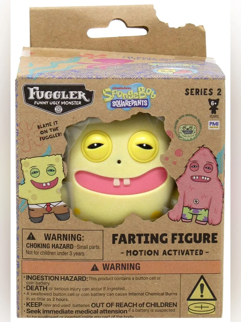 Toys | Fugglerspongebob Squarepants Green Farting Figure | Poshmark